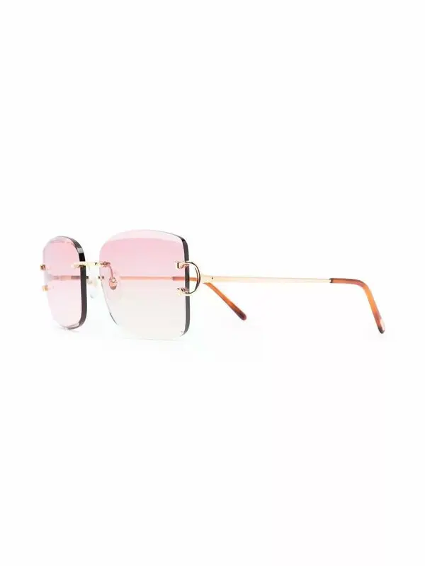 Cartier Square-frame Gradient Sunglasses