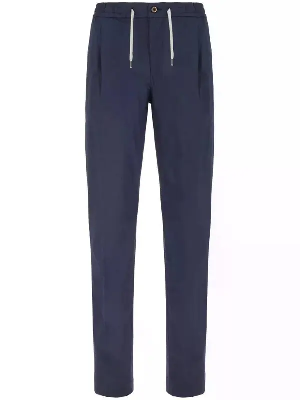 PT TORINO Cotton Trousers - Blue