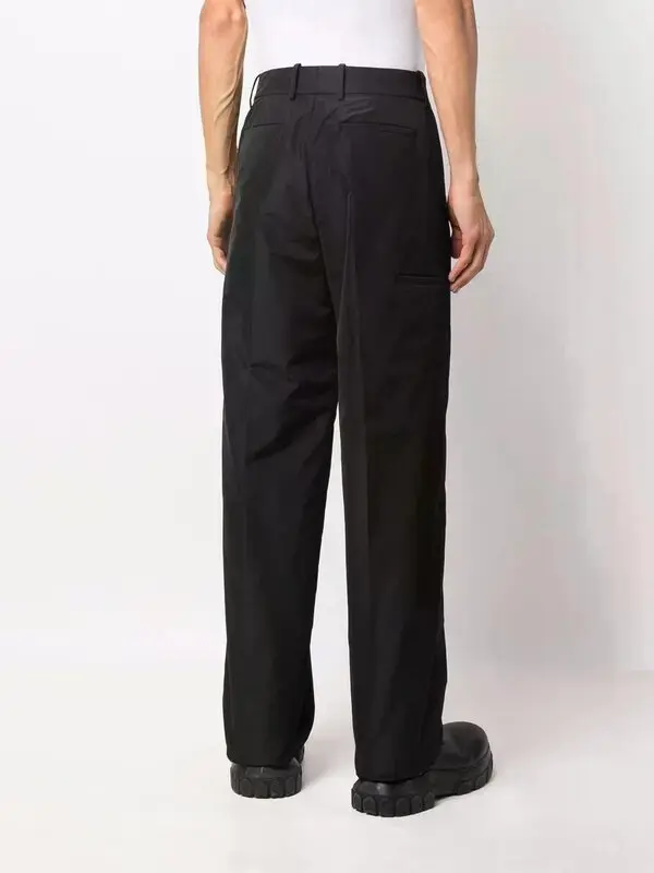 Off-White Padded Straight-leg Trousers