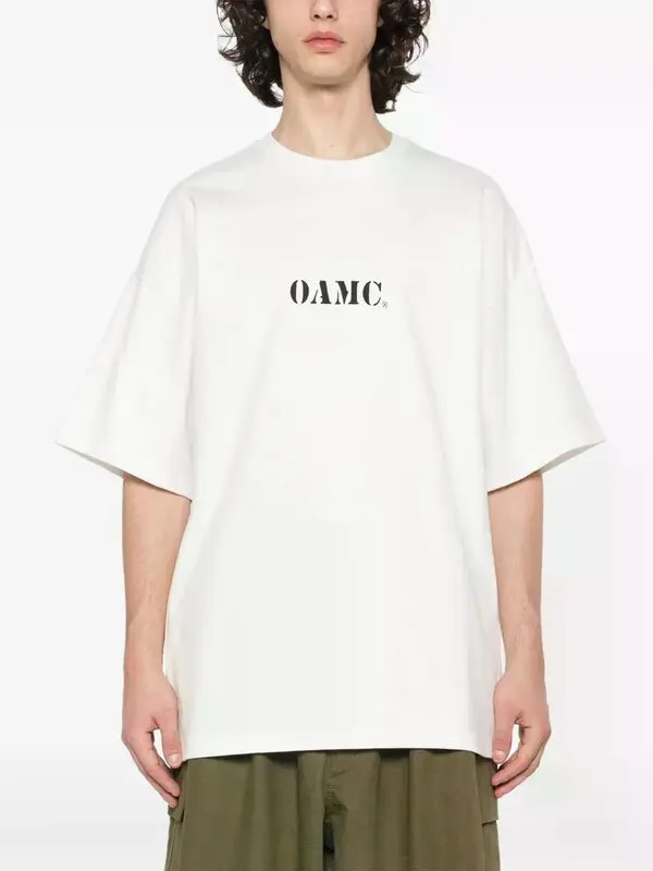 OAMC Logo-print Organic T-shirt
