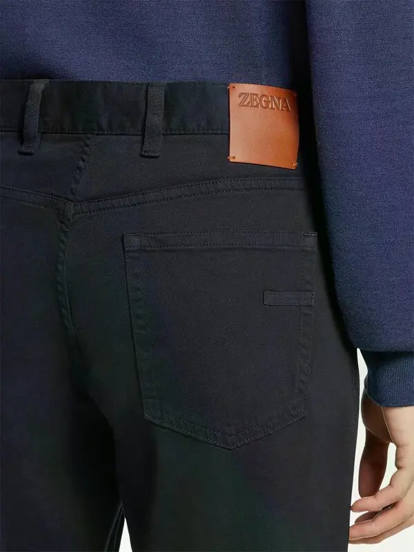 Zegna Roccia Slim-fit Jeans - Blue