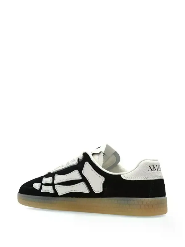 Amiri Pacific Bones Suede Sneakers - Black