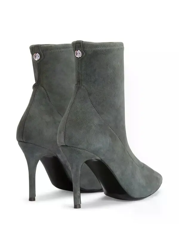 GIUSEPPE ZANOTTI 90mm Mirea Boots - Grey