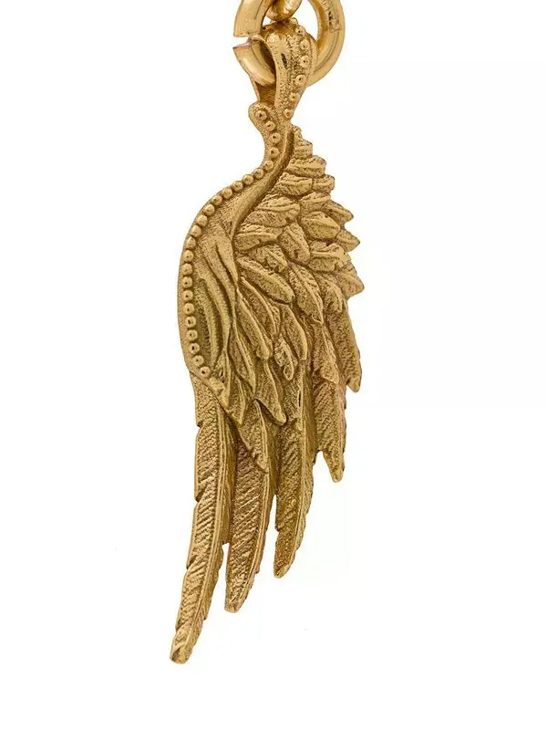 Emanuele Bicocchi 24kt And Sterling Silver Wing Earring