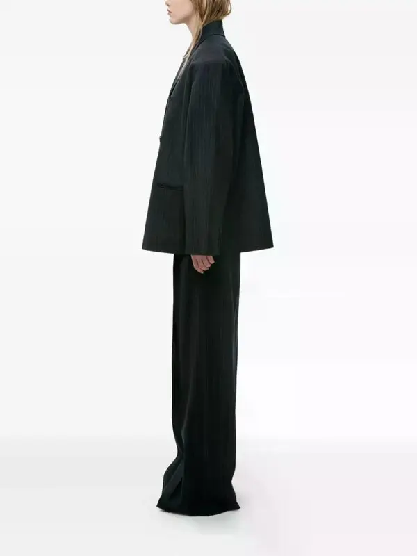 MAINLESS Pinstripe Double-breasted Blazer