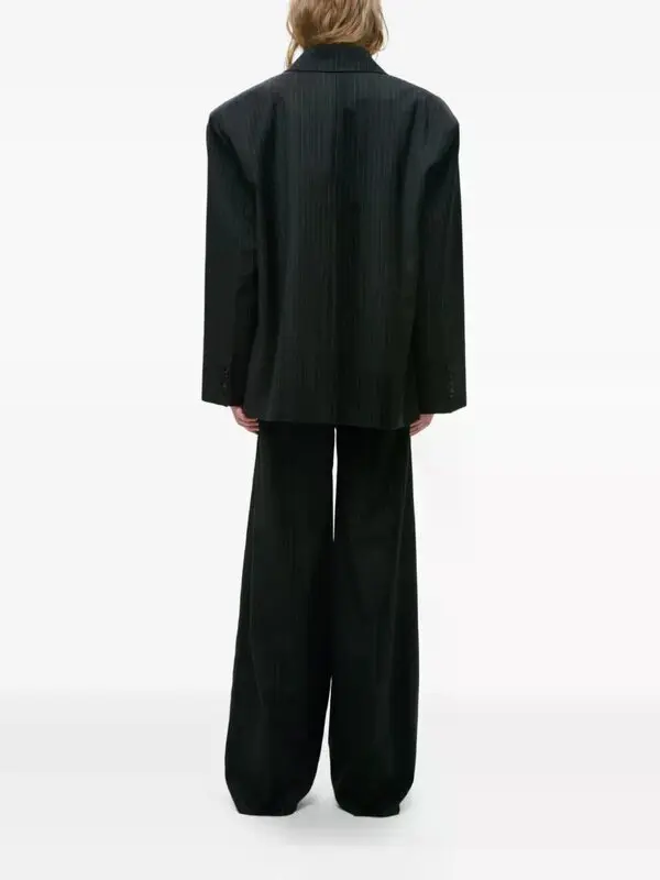 MAINLESS Pinstripe Double-breasted Blazer