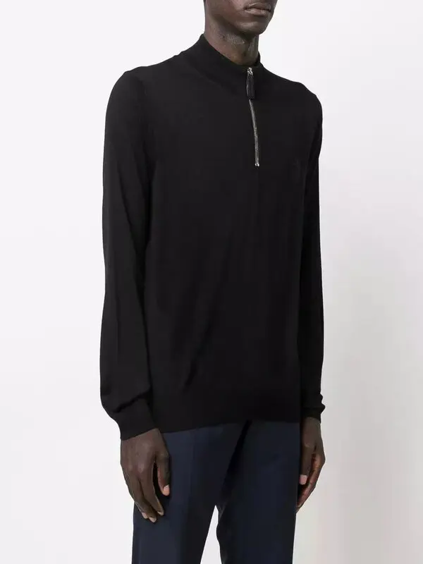 BILLIONAIRE Pullover Zip Jumper