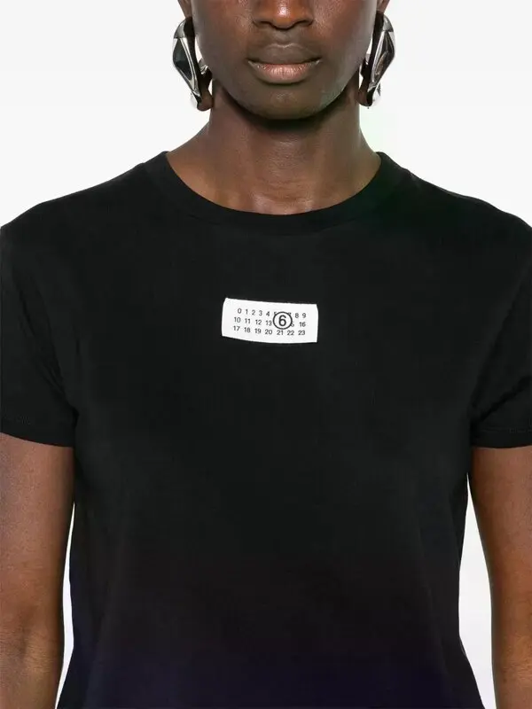 MAISON MARGIELA Numeric Signature Cotton T-shirt