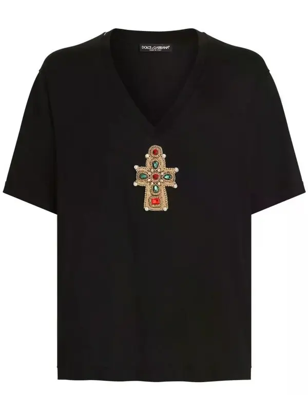 Dolce & Gabbana Patch-detail T-shirt