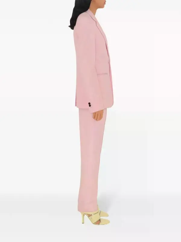Burberry Single-breasted Wool Blazer