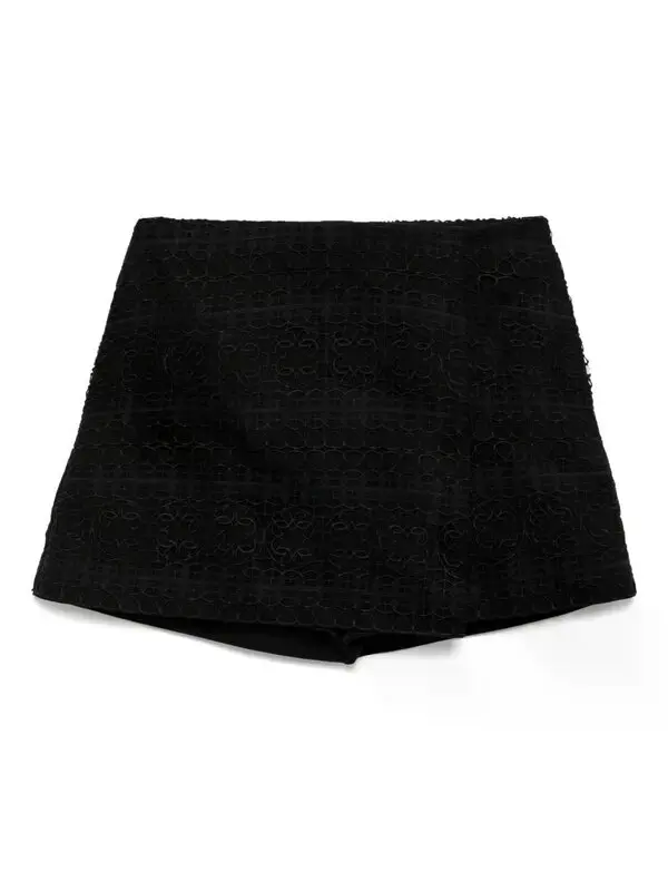 Elie Saab Macramé Shorts