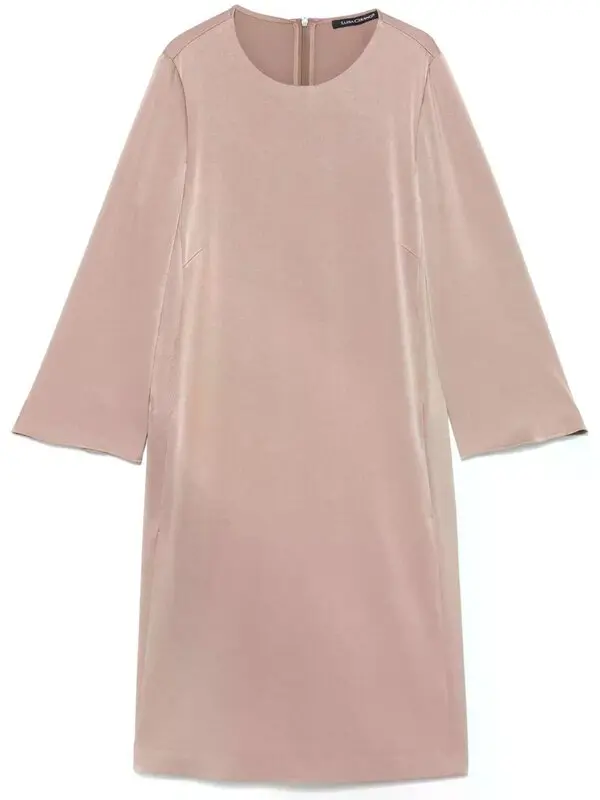 LUISA CERANO Satin Mini Dress