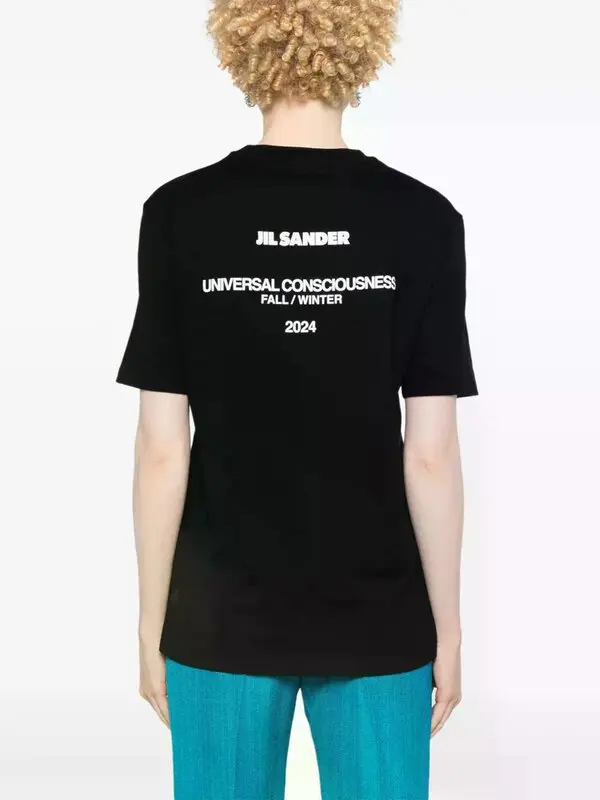 JIL SANDER Logo-print Cotton T-shirt