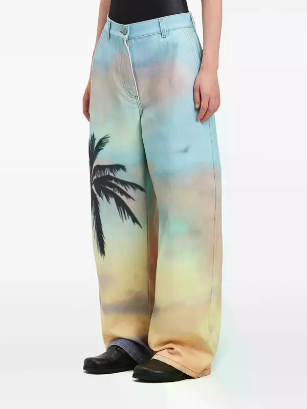 Palm Angels Sunrise Palm Jeans