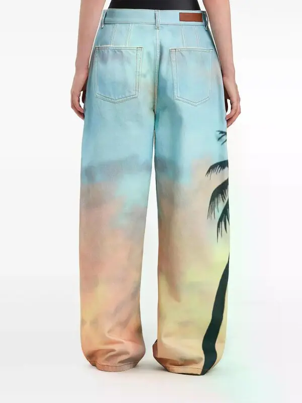 Palm Angels Sunrise Palm Jeans