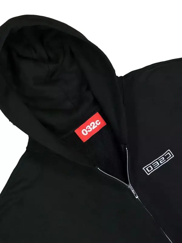032C Routine Hoodie - Black