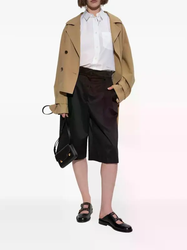 Marni Embroidered-logo Shorts
