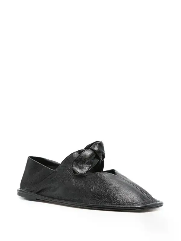 Hereu Llasada Ballet Flats - Black