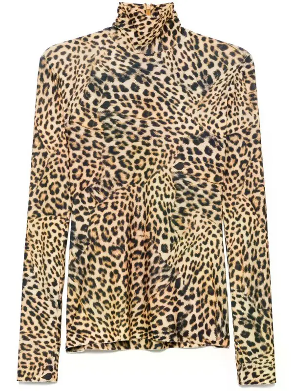 Norma Kamali Long-sleeve Turtleneck Top