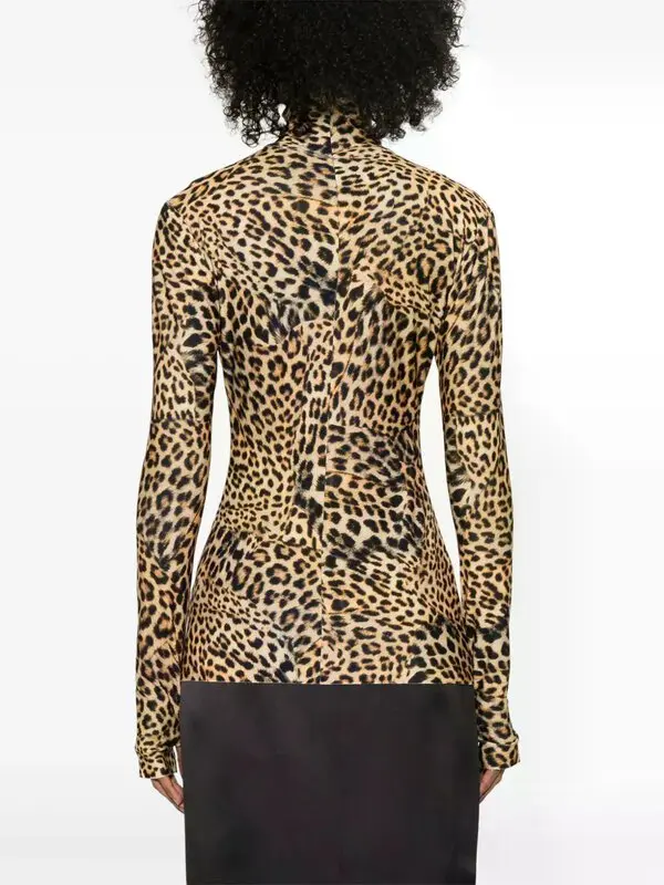 Norma Kamali Long-sleeve Turtleneck Top