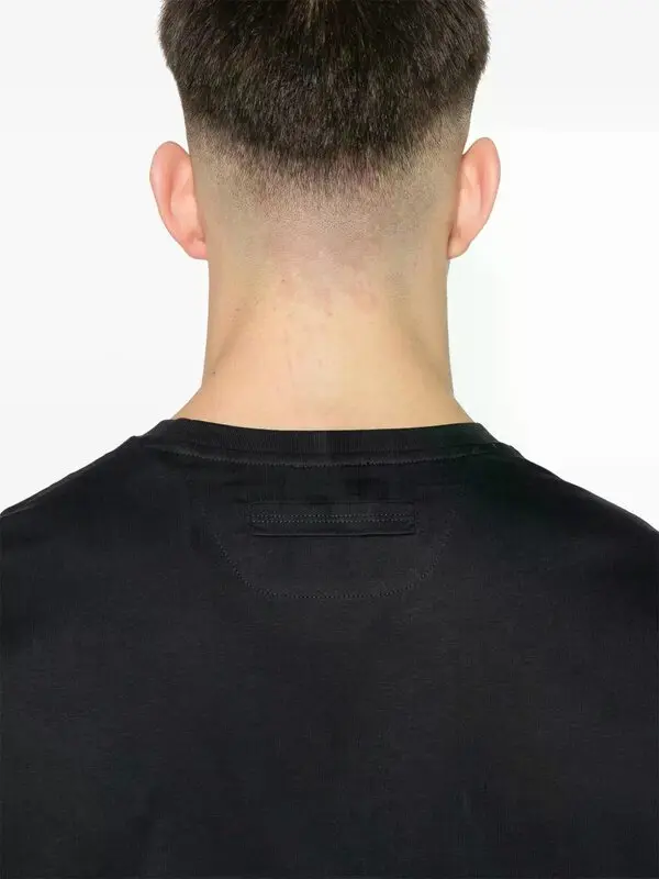 Zegna Logo-embroidered T-shirt