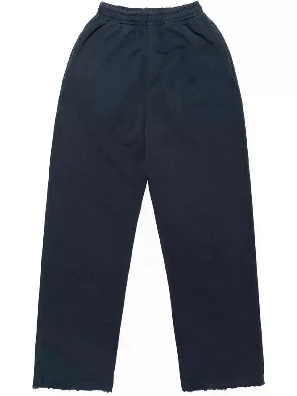 MAINLESS Cotton Track Pants - Blue