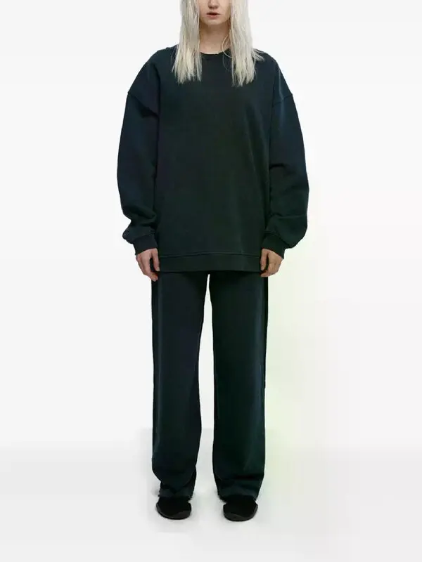 MAINLESS Cotton Track Pants - Blue