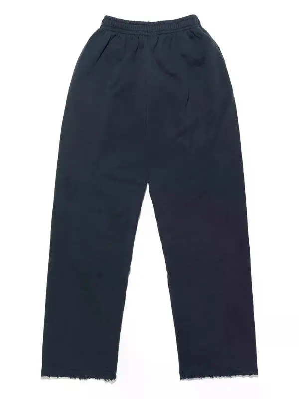MAINLESS Cotton Track Pants - Blue