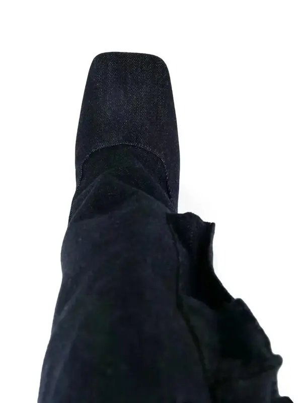 Attico Sienna 105mm Boots - Blue