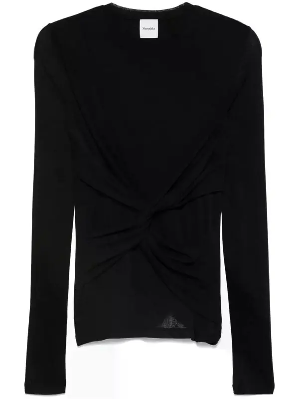 Nanushka Twisted Top