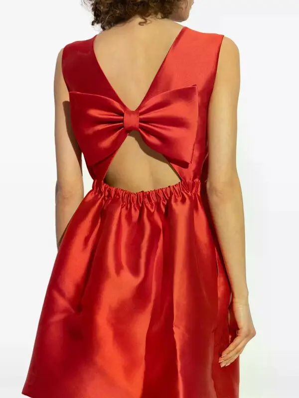 Kate Spade New York Bow-embellished Mini Dress