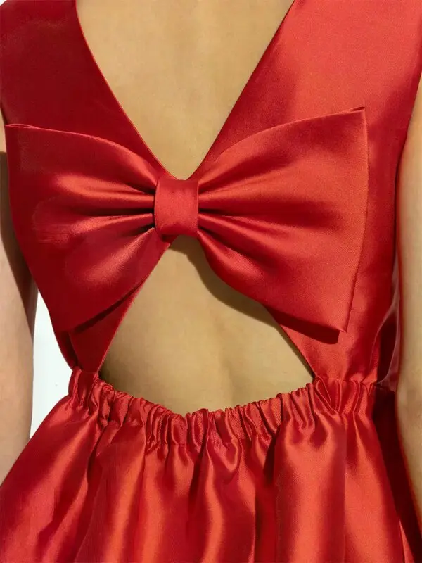 Kate Spade New York Bow-embellished Mini Dress