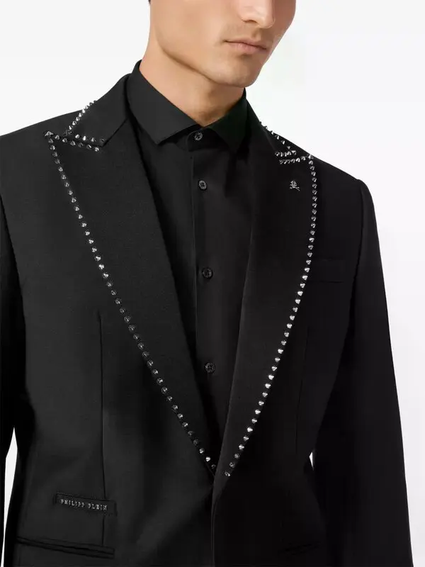 Philipp Plein Stud-embellished Blazer