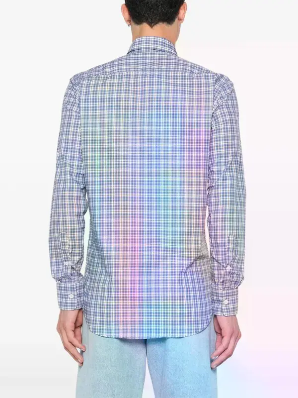 Canali Plaid-check Shirt