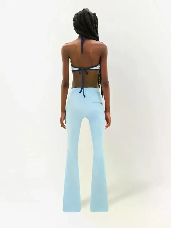 COURREGES Halterneck Cropped Top