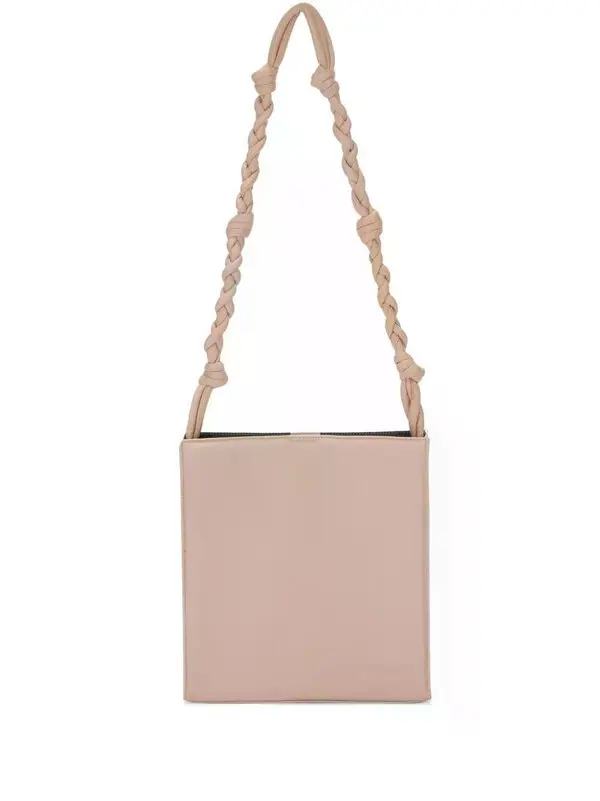 JIL SANDER Tangle Leather Crossbody Bag