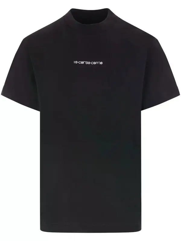 10 CORSO COMO Logo-print Cotton T-shirt