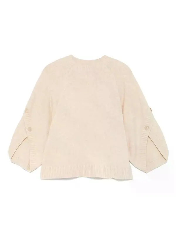 Max Mara Crew-neck Sweater - Neutrals