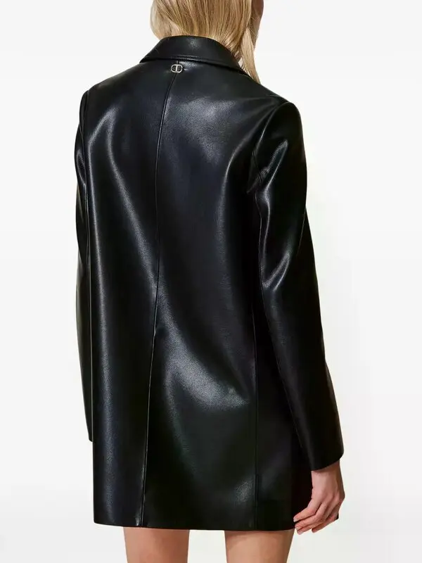 TWINSET Logo-buttons Trench Coat