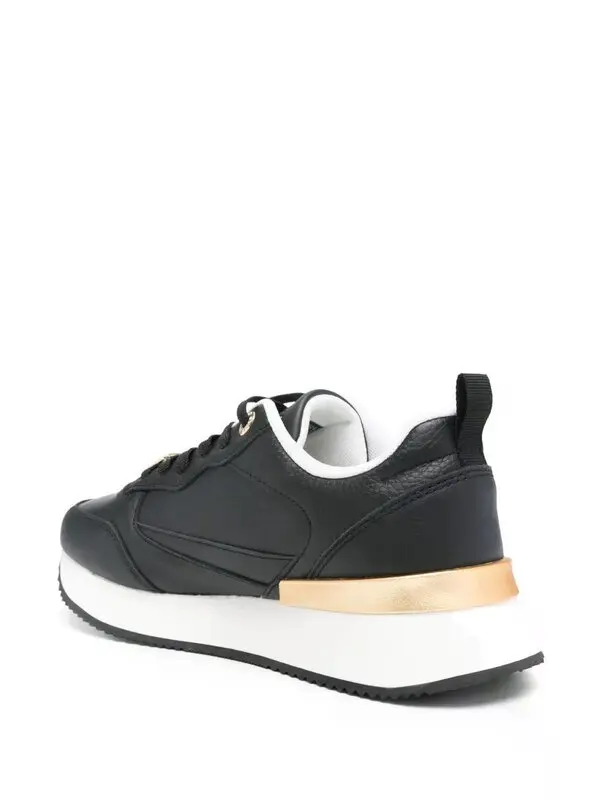Tommy Hilfiger Logo Detail Sneakers - Black