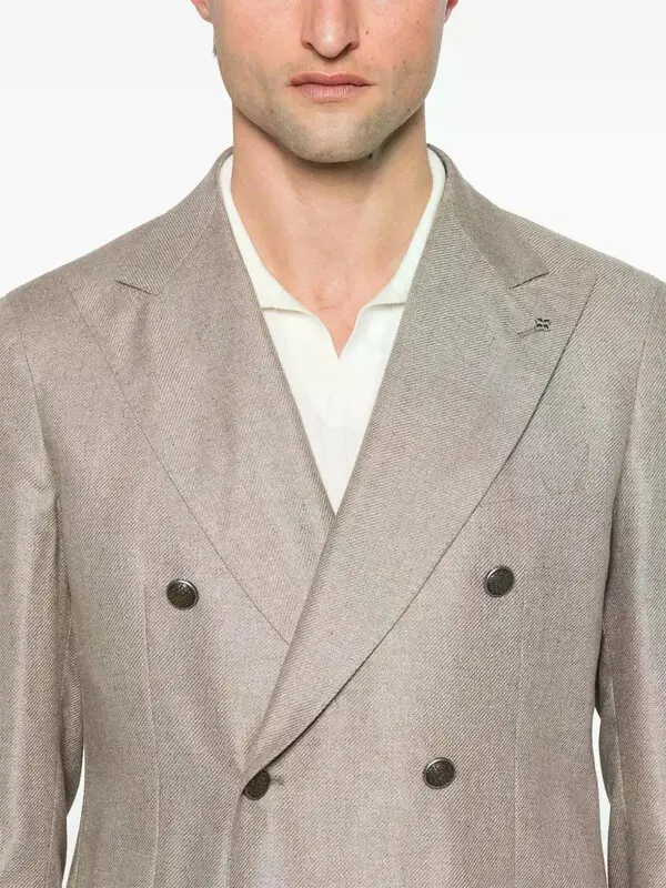 Tagliatore Double-breasted Blazer - Neutrals