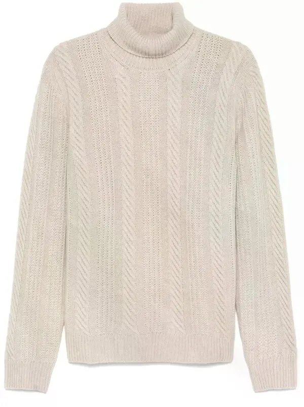 Corneliani Turtleneck Sweater - Neutrals