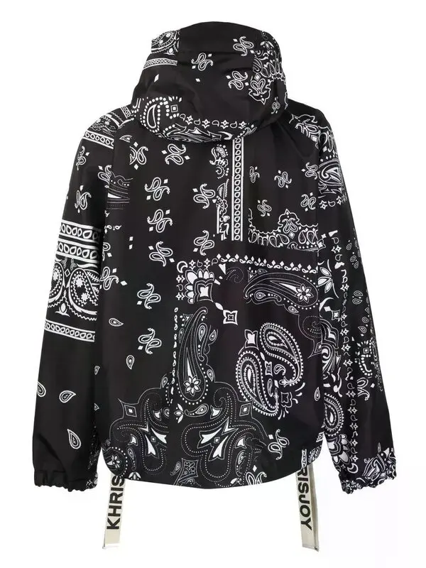 Khrisjoy Paisley-embroidered Hooded Jacket