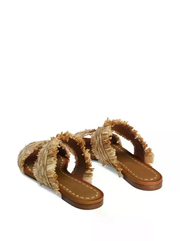 Dolce & Gabbana Braided-strap Sandals - Neutrals