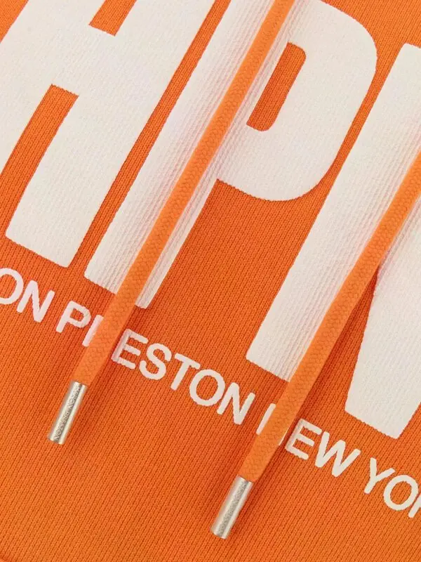 Heron Preston Hpny Print Drawstring Hoodie