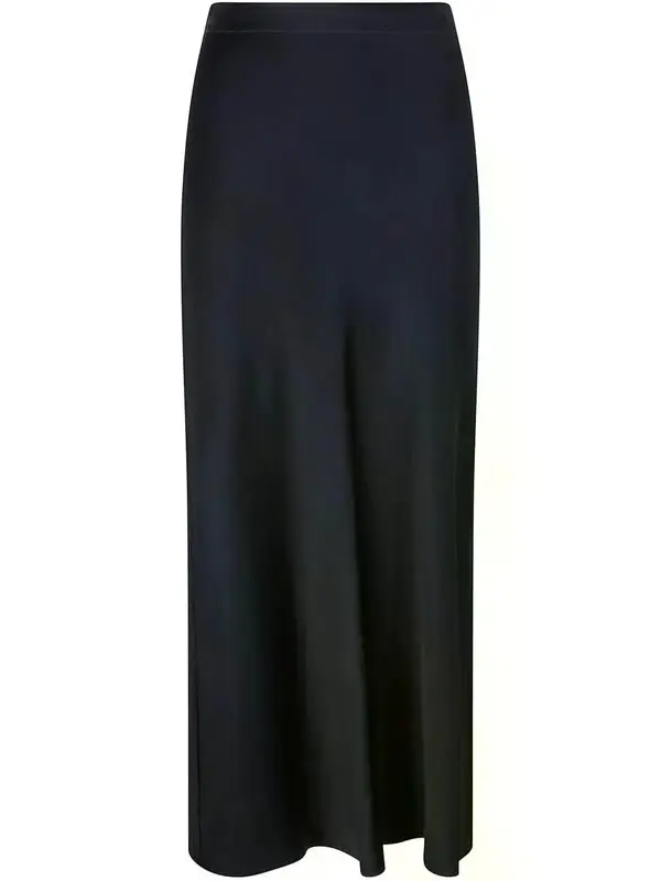Antonelli Firenze Satin-finish Mid-length Skirt - Blue