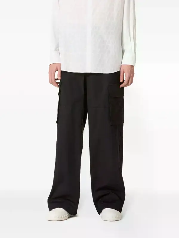 Valentino Garavani Wide-leg Cargo Trousers