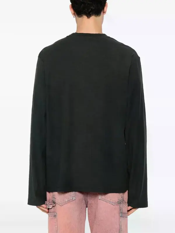 Acne Studios Logo-print Distressed T-shirt