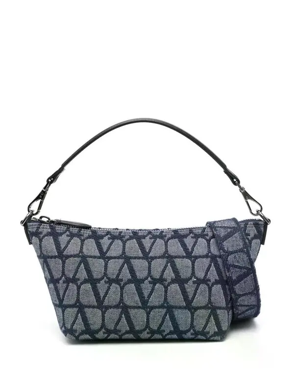 Valentino Garavani Toile Iconographe Denim Tote Bag - Blue