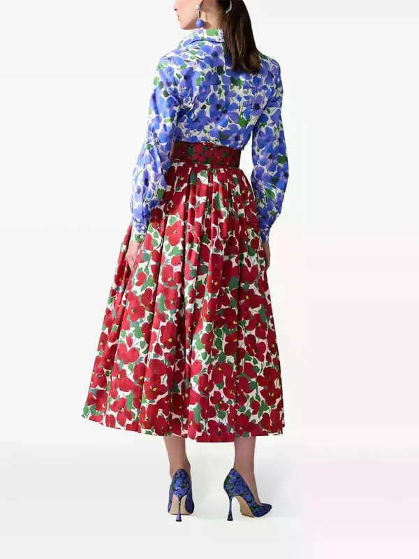 Carolina Herrera Floral-print Blouse